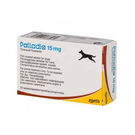 Palladia 15 mg 20 tablets