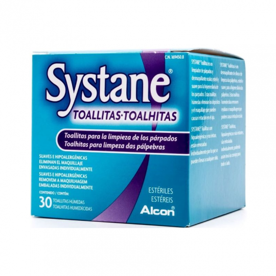 Lingettes ophtalmiques Systane 30 unités