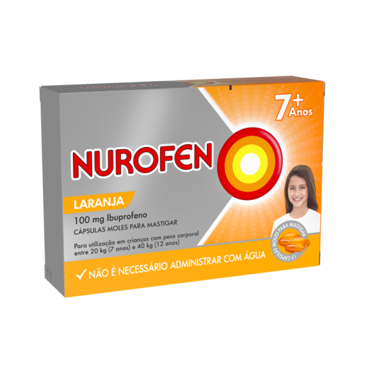 Nurofen 100mg 24 chewable capsules
