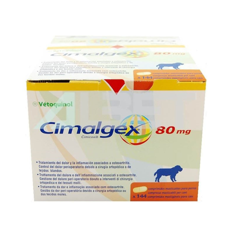 Cimalgex 80mg 144 comprimidos