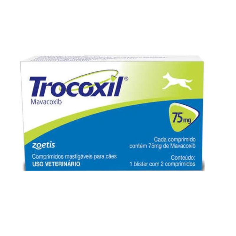 Trocoxil 75mg 2 comprimidos