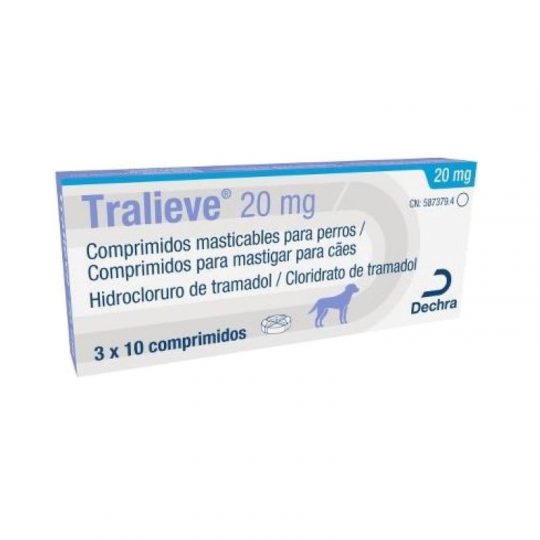 Tralieve 20mg 3x10 tablets