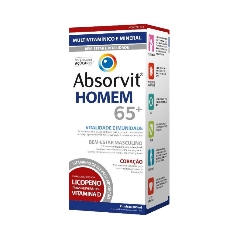 Absorvit 65+ Homem 300mL