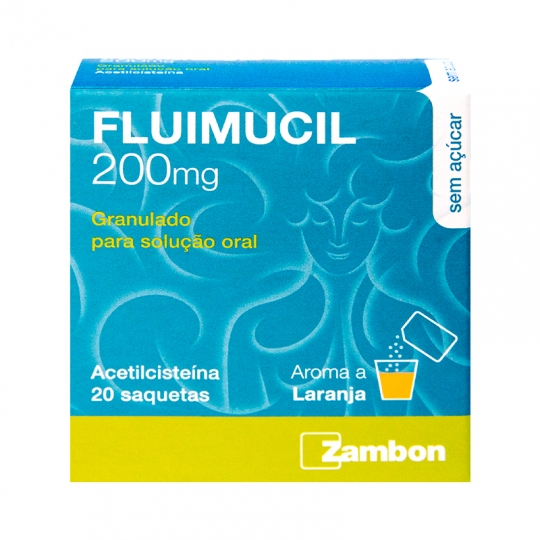 Fluimucil 200mg 20 sachets