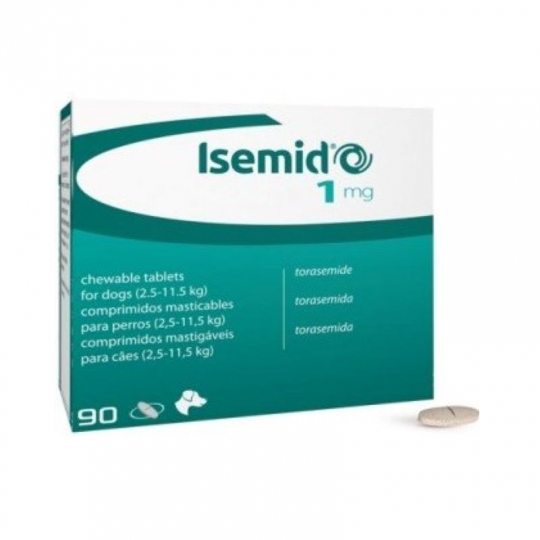 Isémid 1mg (2,5-11,5kg) 90 comprimés