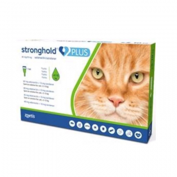 Stronghold Plus 60/10 mg 5-10kg 3 Pipettes