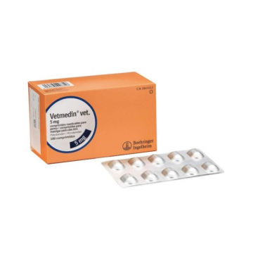 Vetmedin 5mg 100 Chewable Tablets