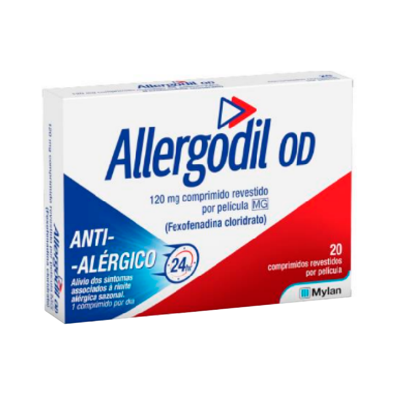 Allergodil OD 120mg 20 comprimés
