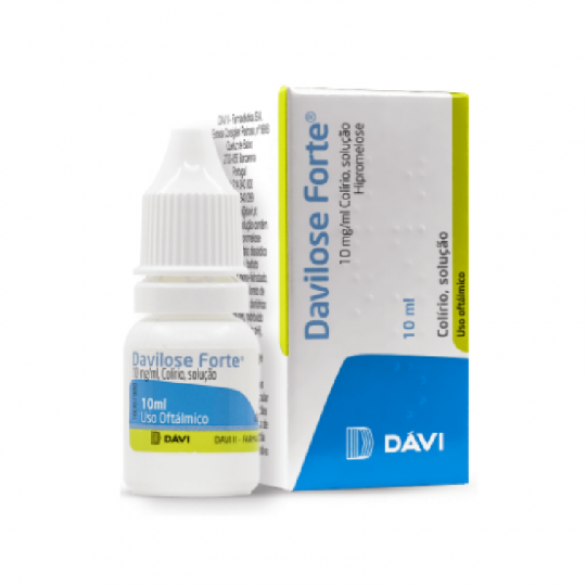Davilose Forte 10mg/ml Colírio 10ml