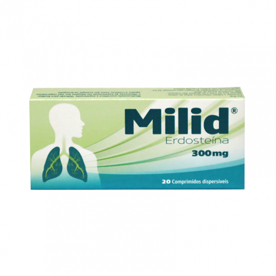 Milid 300mg 20 comprimidos dispersíveis