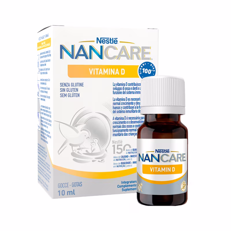 Nancare DHA e Vitamina D Gotas 10ml