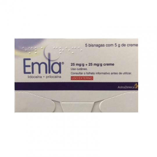 Emla 25mg/g+25mg/g Creme 5x5g