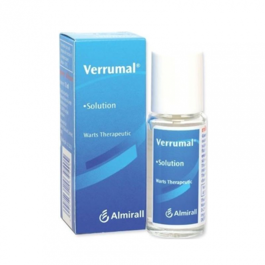Verrumal 100mg/ml+5mg/ml Cutaneous Solution 13ml