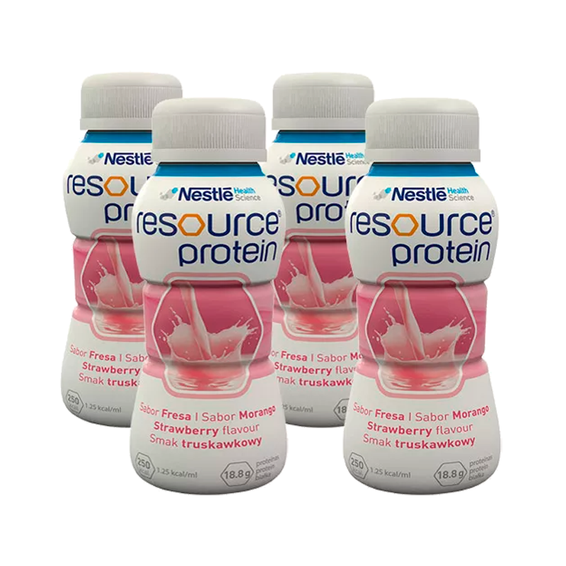 Resource Protein Strawberry 4x200ml