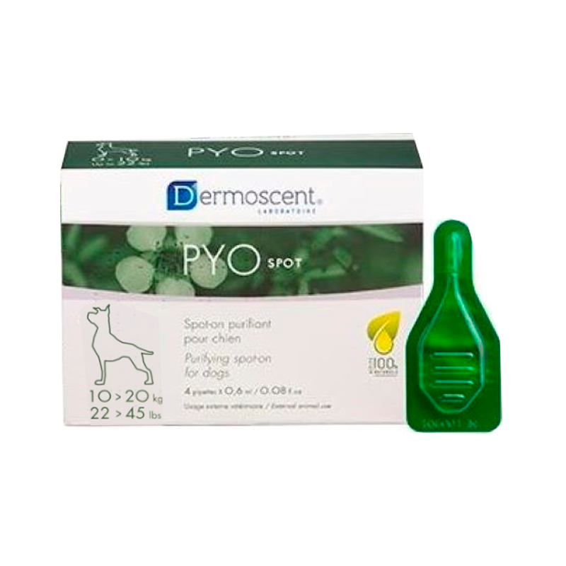 Dermoscent PYOspot 10-20kg 4 pipettes