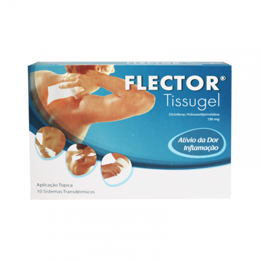 Flector Tissugel 140mg Transdermal Patch 10 sachets
