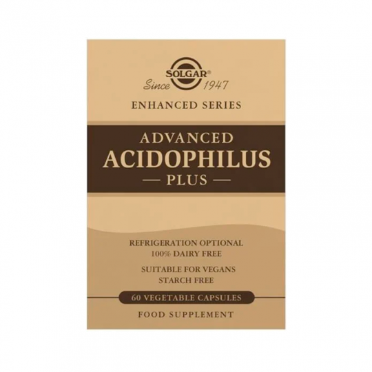 Solgar Advanced Acidophilus Plus 60 Gélules