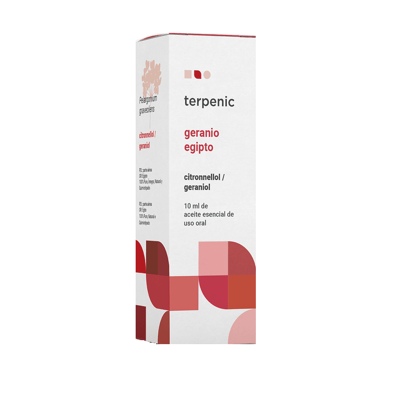 Terpenic Essential Oil Geranium Egypt Bio 10ml
