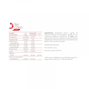 Fercare Forte 20 cápsulas