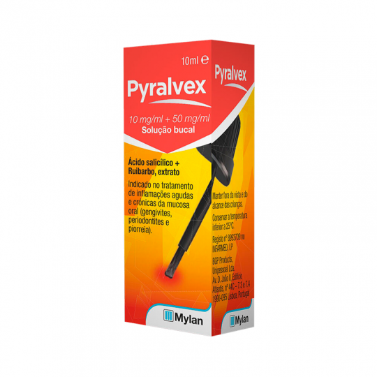 Pyralvex 10mg/ml+50mg/ml Oral Solution 10ml