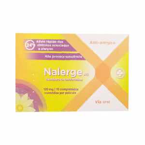 Nalerge 120mg 10 comprimidos