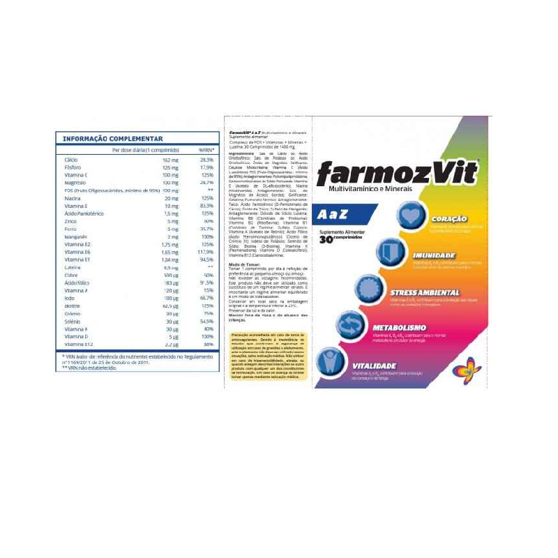 FarmozVit 30 comprimidos