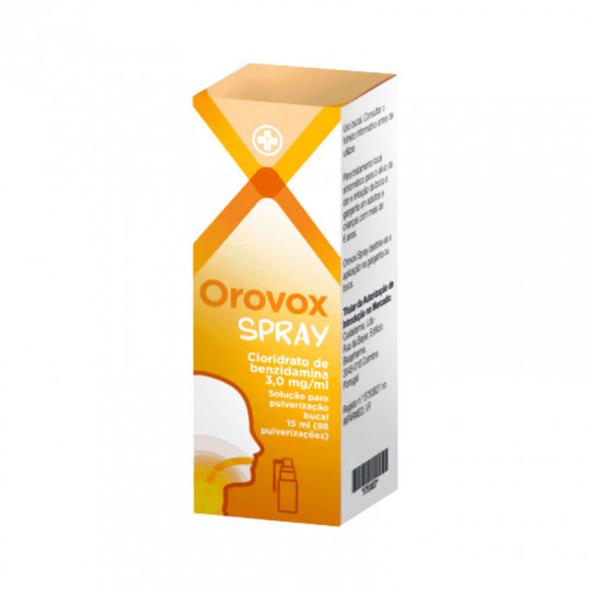 Orovox 3.0mg/ml Oral Spray Solution 15ml