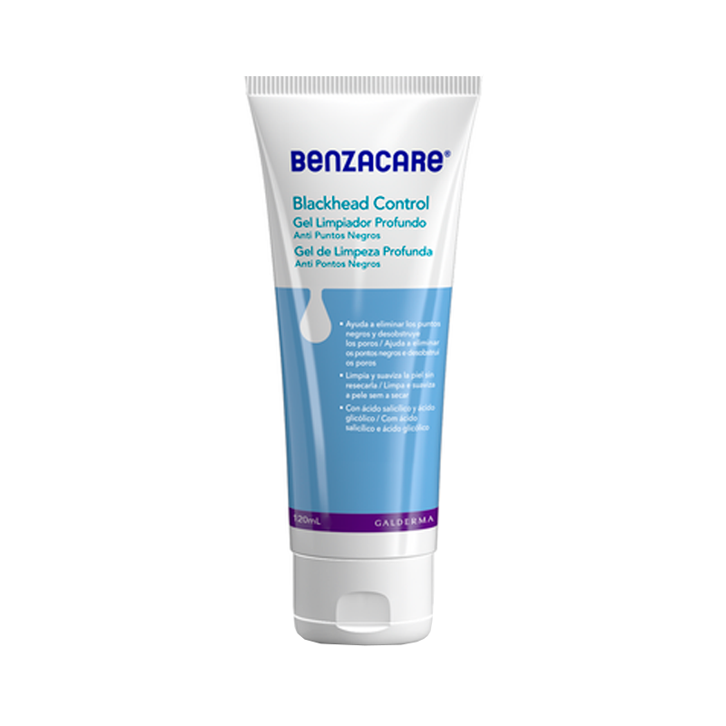 Benzacare Blackhead Control Gel de Limpeza Profunda 120ml