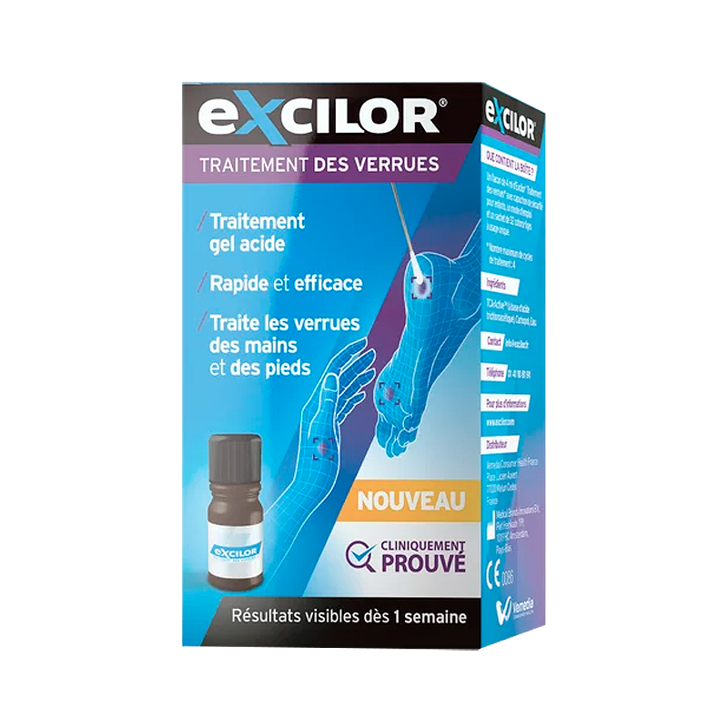 Excilor Gel Antiverrugas 4ml