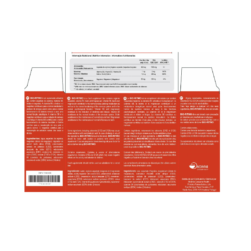 Bio-Ritmo Energia 20 Ampoules