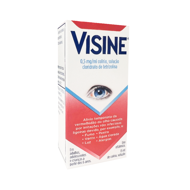Visine 0,5mg/ml Colírio 15ml