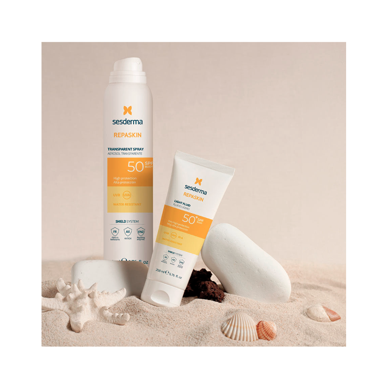 Sesderma Repaskin Sunscreen Body Light Fluid SPF50 200ml