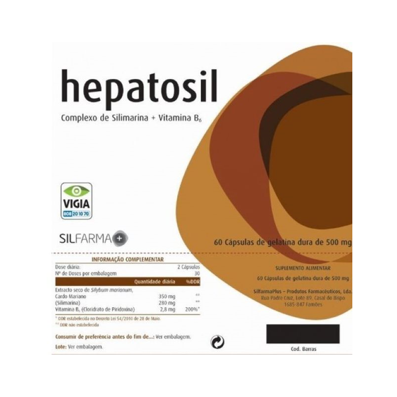 Hepatosil 60 cápsulas