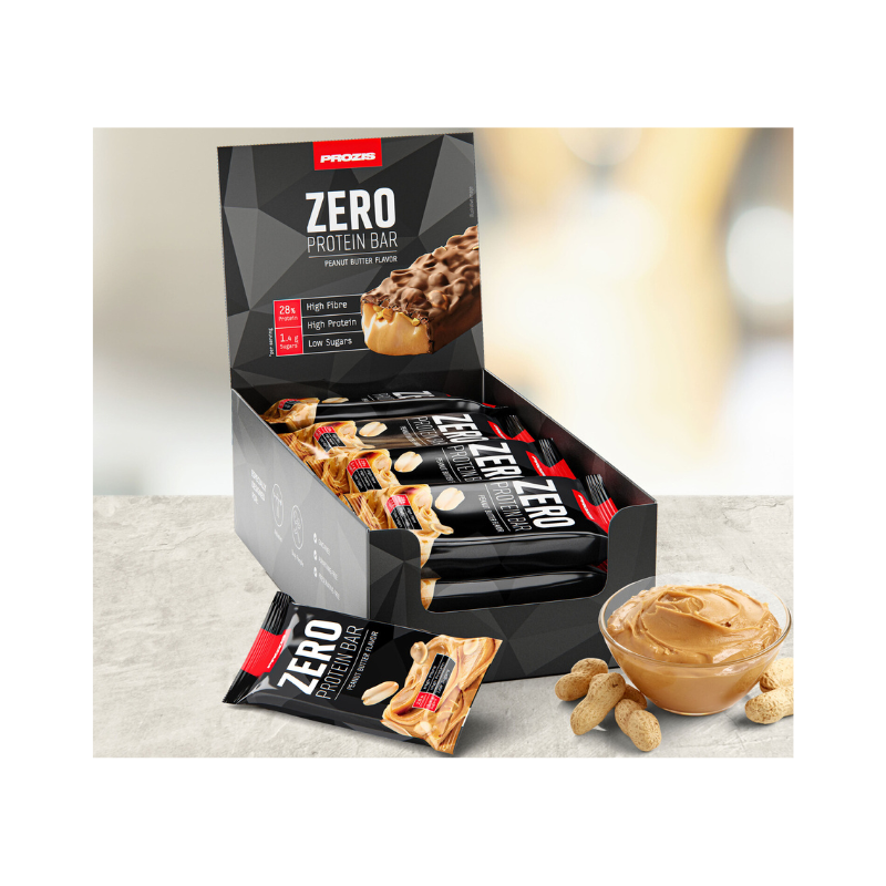 Prozis Zero Protein Barra Manteiga de Amendoim 40g