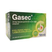 Gasec 10mg 14 cápsulas