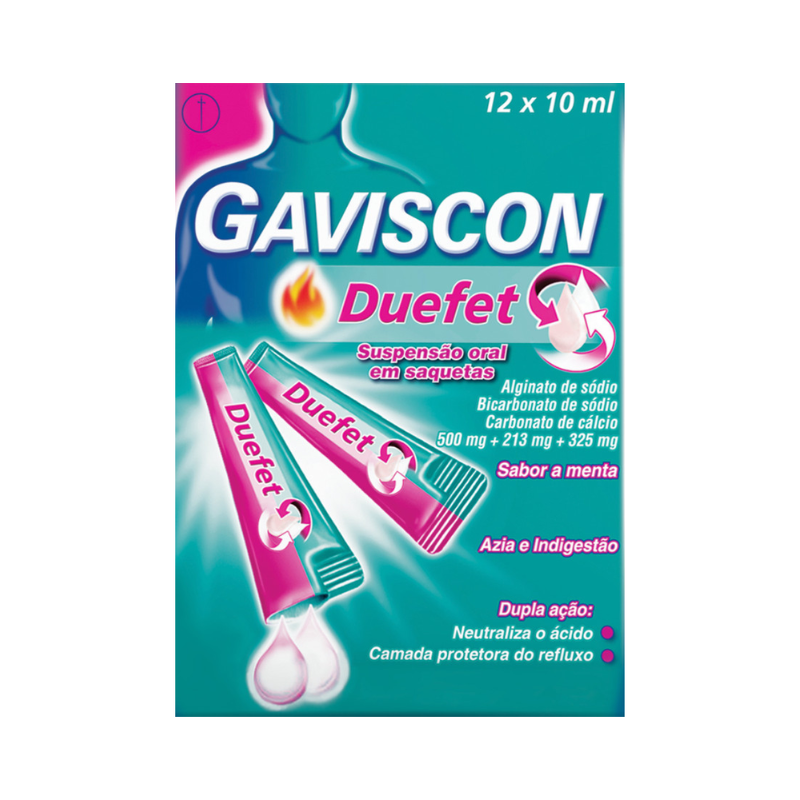 Gaviscon Duefet Saquetas 12x10ml