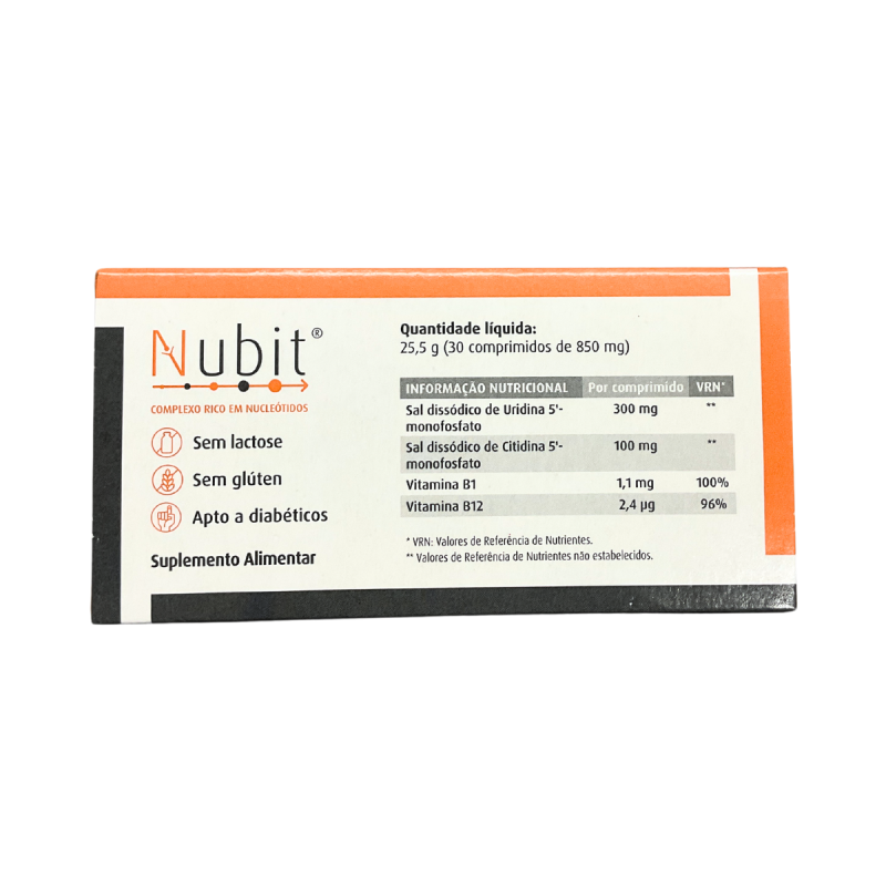 Nubit 30 comprimidos