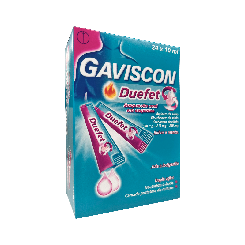 Gaviscon Duefet Saquetas 24x10ml