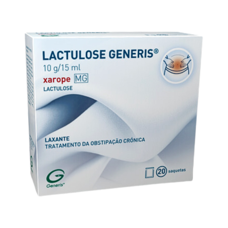 Lactulose Generis 10g/15ml 20 saquetas