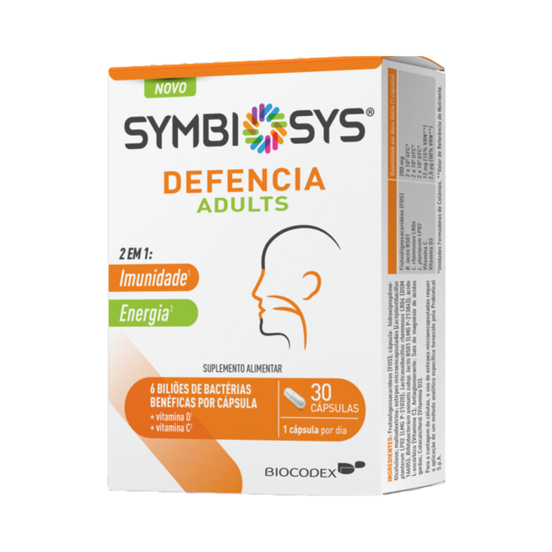 Symbiosys Defencia Adultos 30 cápsulas