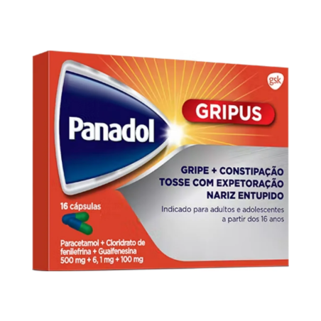 Panadol Gripus 16 cápsulas
