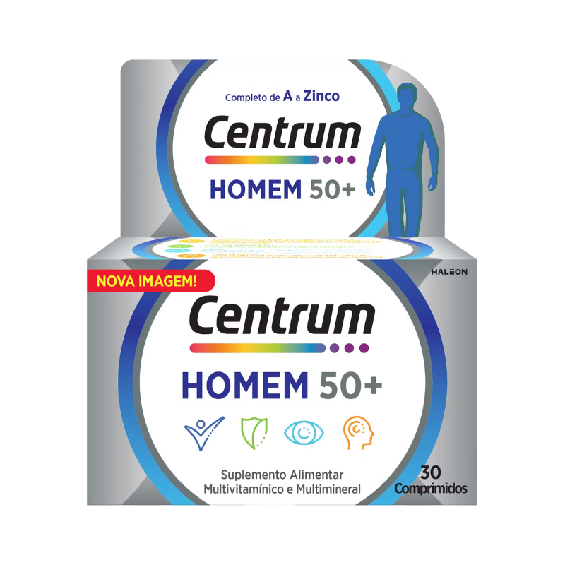 Centrum Homme 50+ 30 comprimés