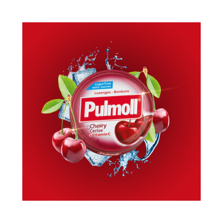 Pulmoll Cherry Candies 45g