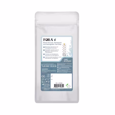 Fora 6 3 in 1 Test Strip 25 Strips