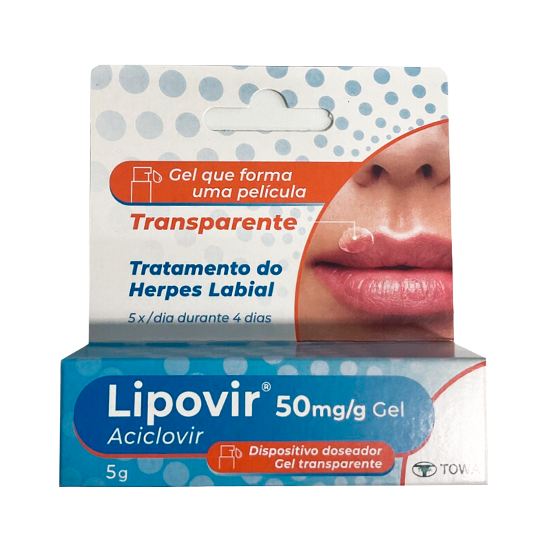 Lipovir 50mg/g Gel 5g