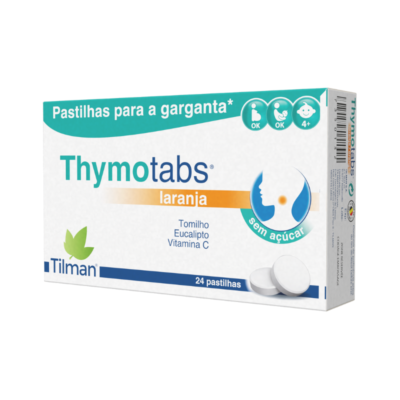 Thymotabs Laranja 24 pastilhas