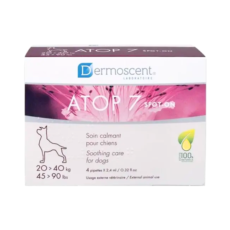 Dermoscent Atop 7 Spot-On 20-40kg 4 pipetas