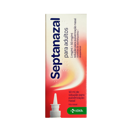 Septanazal Adultes 1mg/ml+50mg/ml Solution pour Spray Nasal 10ml