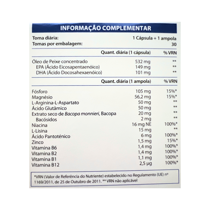 Absorvit Smart Extra Plus 30 ampolas + 30 cápsulas