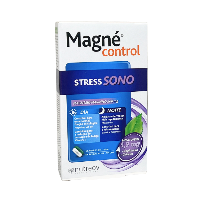 Nutreov Magné Control Stress Sono 15+15 cápsulas